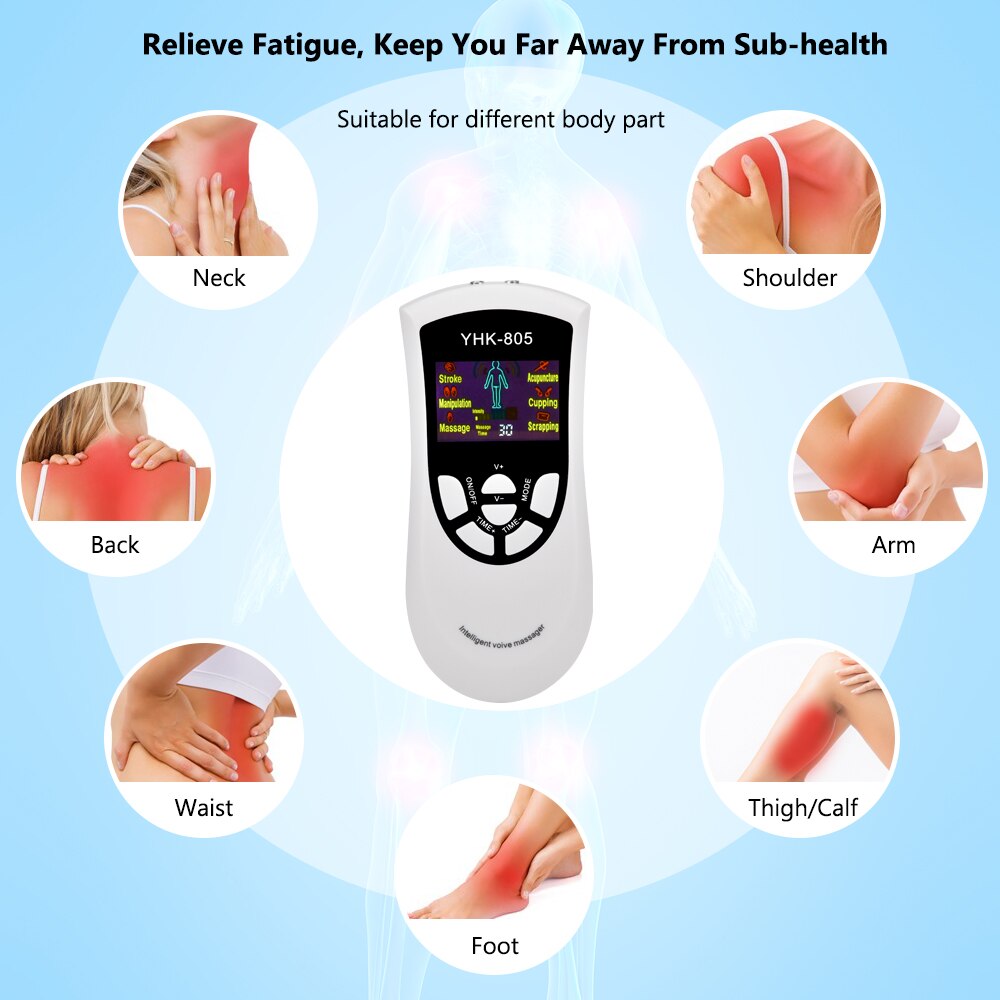6 Modes Electric Tens Therapy Machine for Pain Rel... – Vicedeal