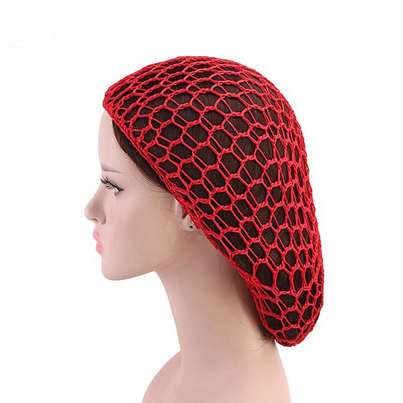 1pc Wide Band Mesh Snood Hair Net Headbands Lady T... – Grandado