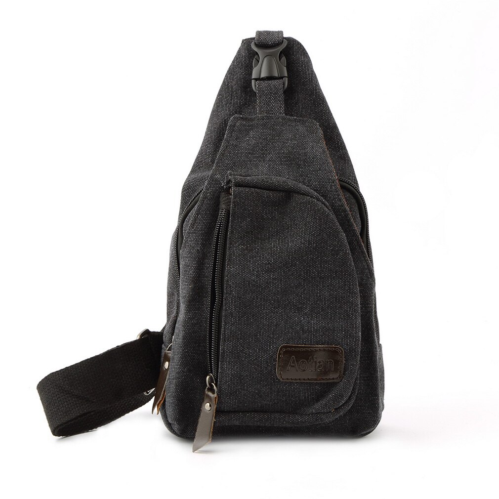 Coofit Man Messenger Casual Travel Chest Bag Canva... – Grandado