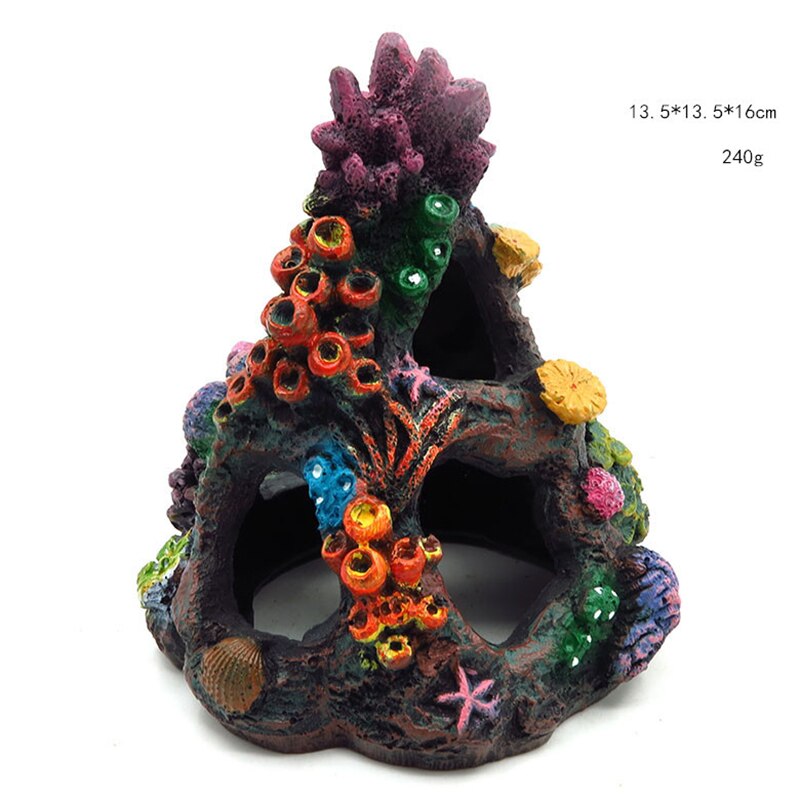 Resin Artificial Aquarium Coral Decoration Fish Ta... – Grandado