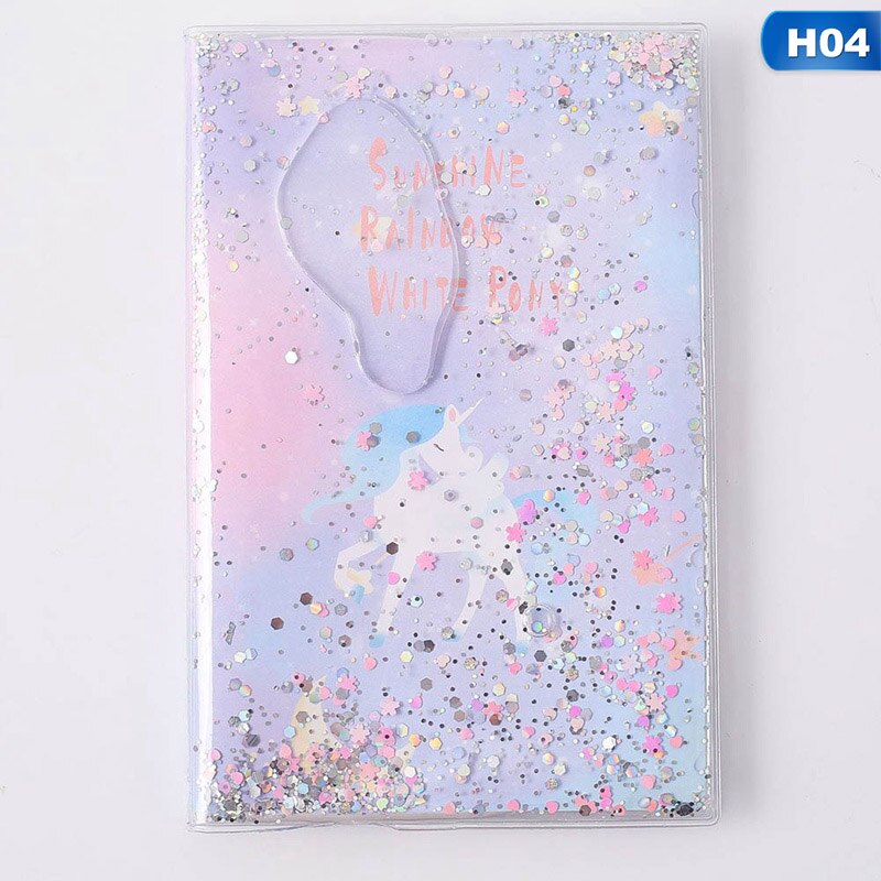 Beautiful Starry Sky Unicorn Notebook Sequin Stude... – Grandado