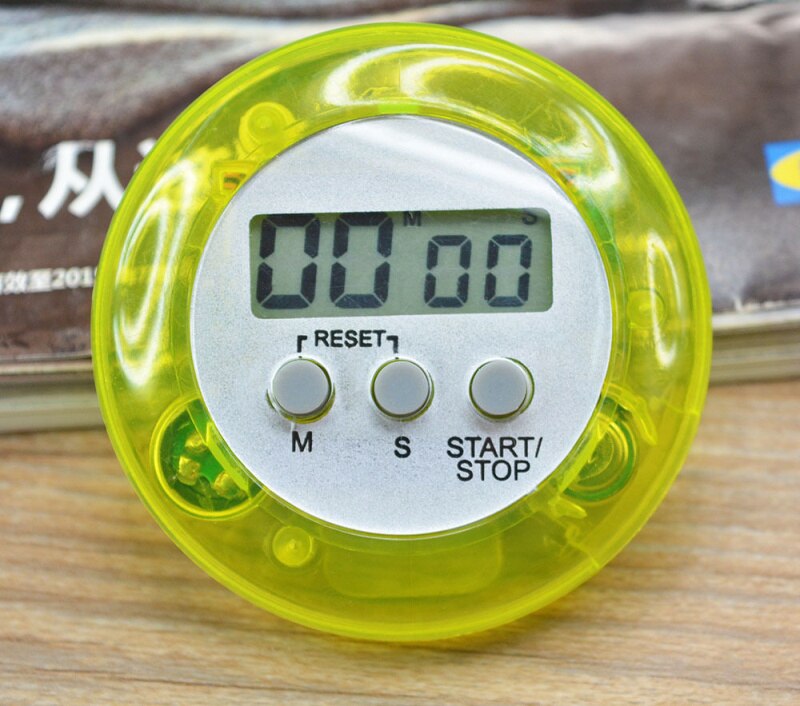 5 Colors Digital Kitchen Timer Round Electronic Co... – Grandado