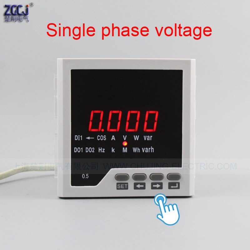 Single phase CJ-D3 power meter and power panel met... – Grandado