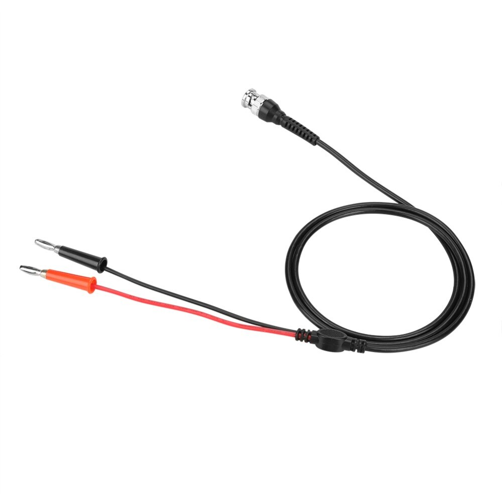 2Pcs Black Red BNC to Dual Banana Plug Connector T... – Grandado