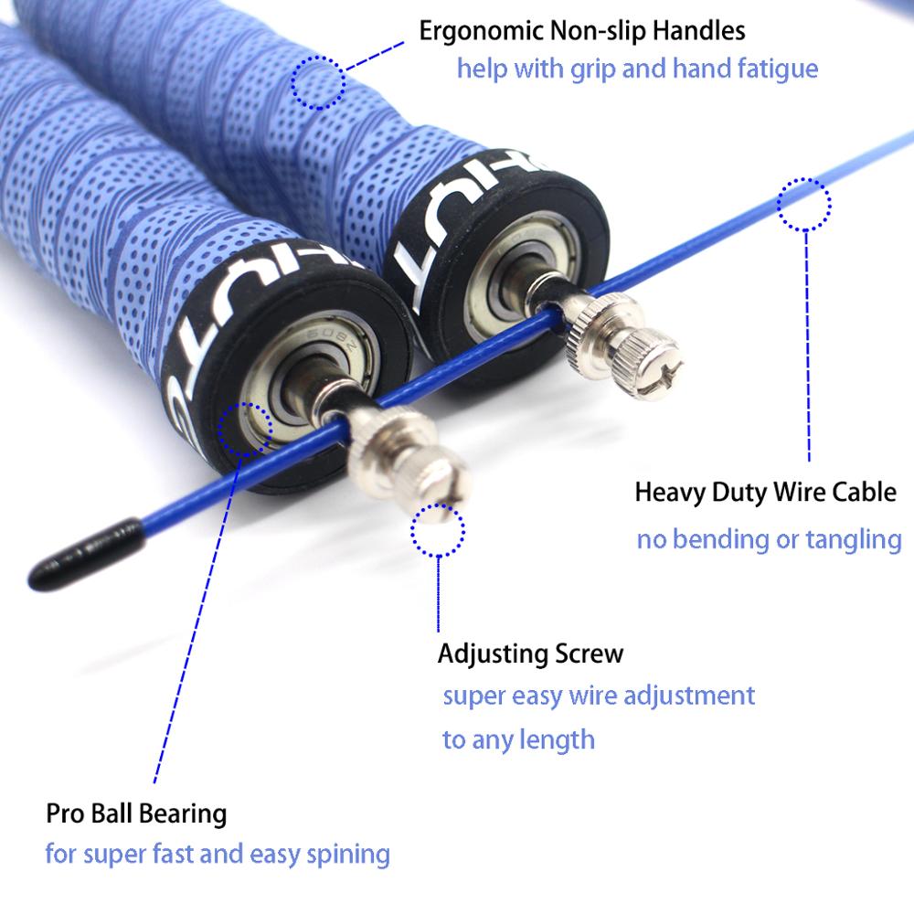 Crossfit Springtouw Snelheid Springtouw Gewogen St... – Grandado