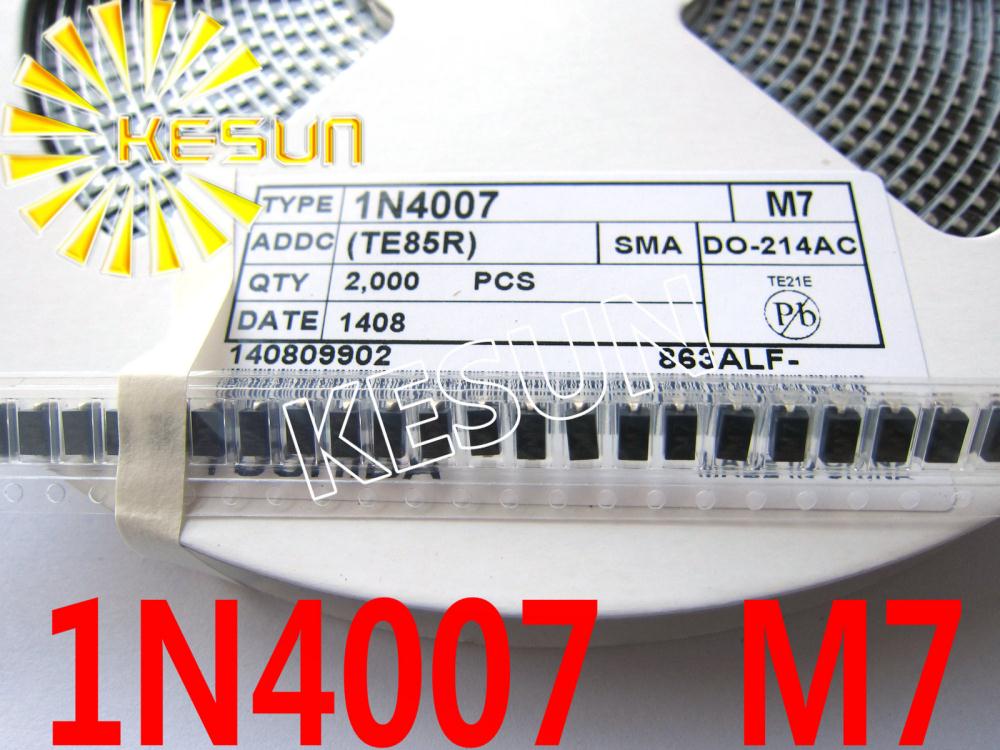 1N4007 IN4007 M7 1A/1000V DO-214AC SMA Rectifier D... – Vicedeal