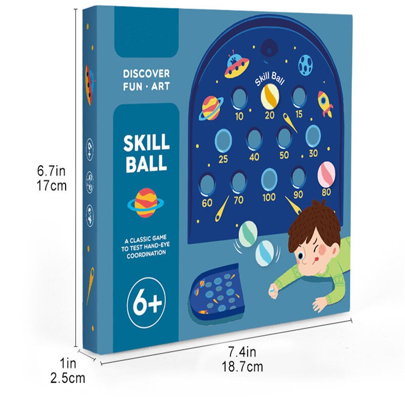 Space Marbles Toys For Kids Desktop Puzzle Skill B... – Grandado