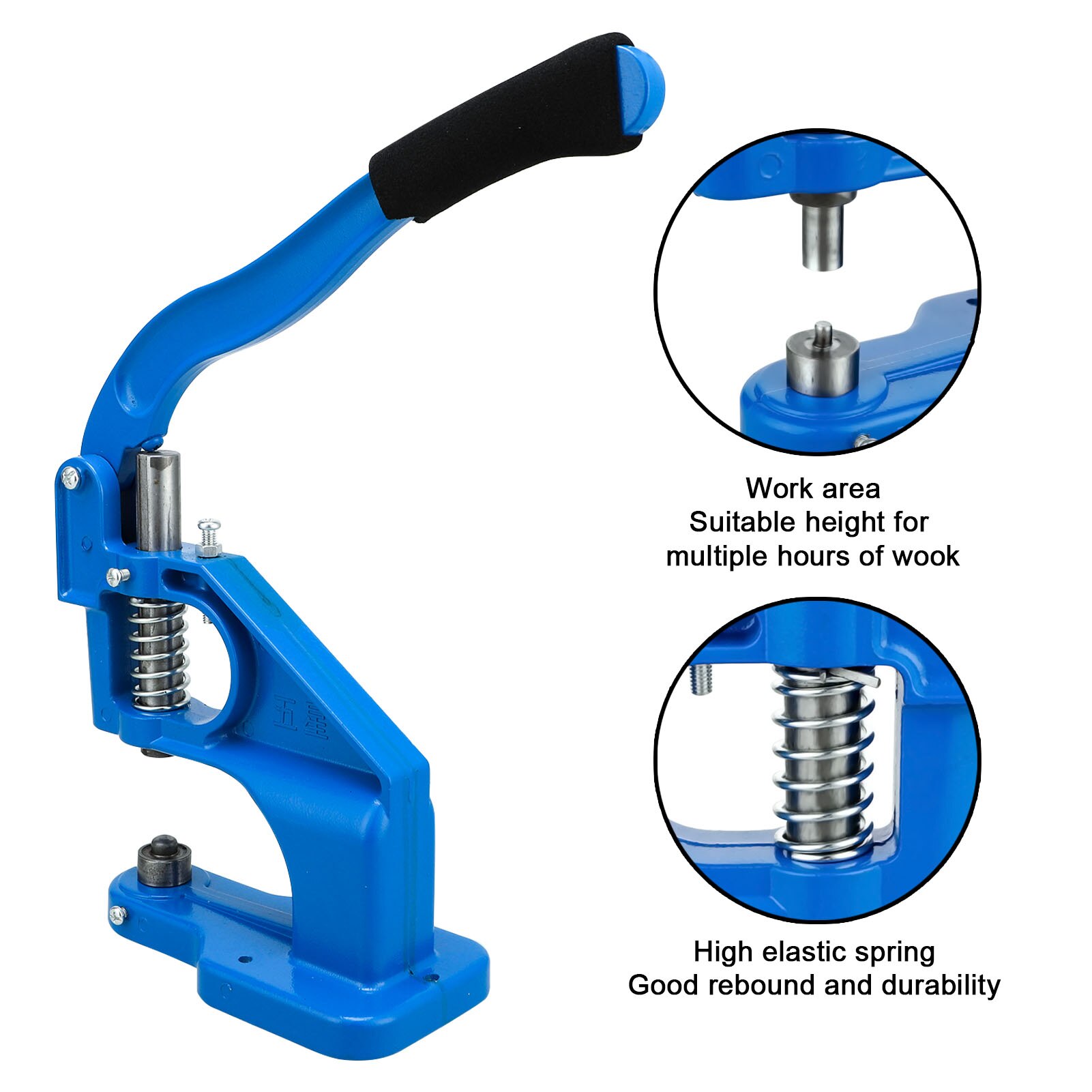 Grommet Eyelet Machine Punch Manual Installation T... – Vicedeal