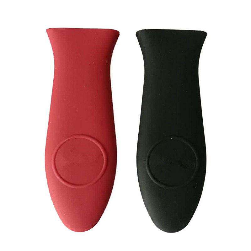 Handle Holder Black Silicone Handle Cover for Cast... – Grandado