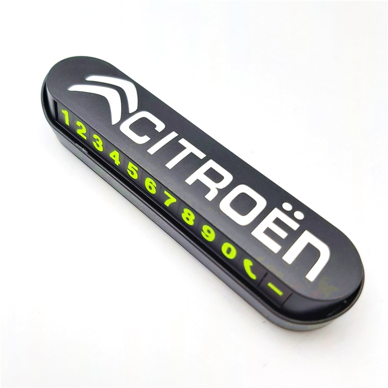 Lichtgevende Auto Tijdelijke Parkeerkaart Sticker ... – Grandado