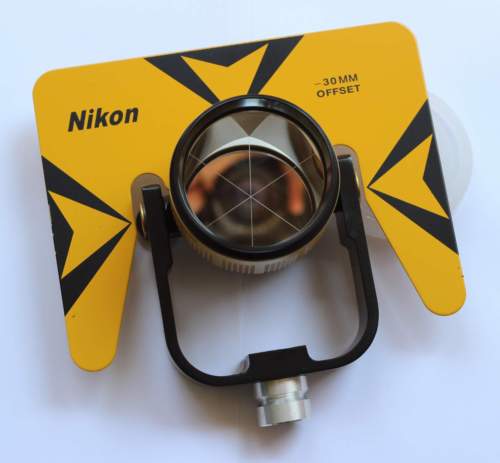 YELLOW SINGLE PRISM PRISMS FOR NIKON TOTAL STATION... – Grandado