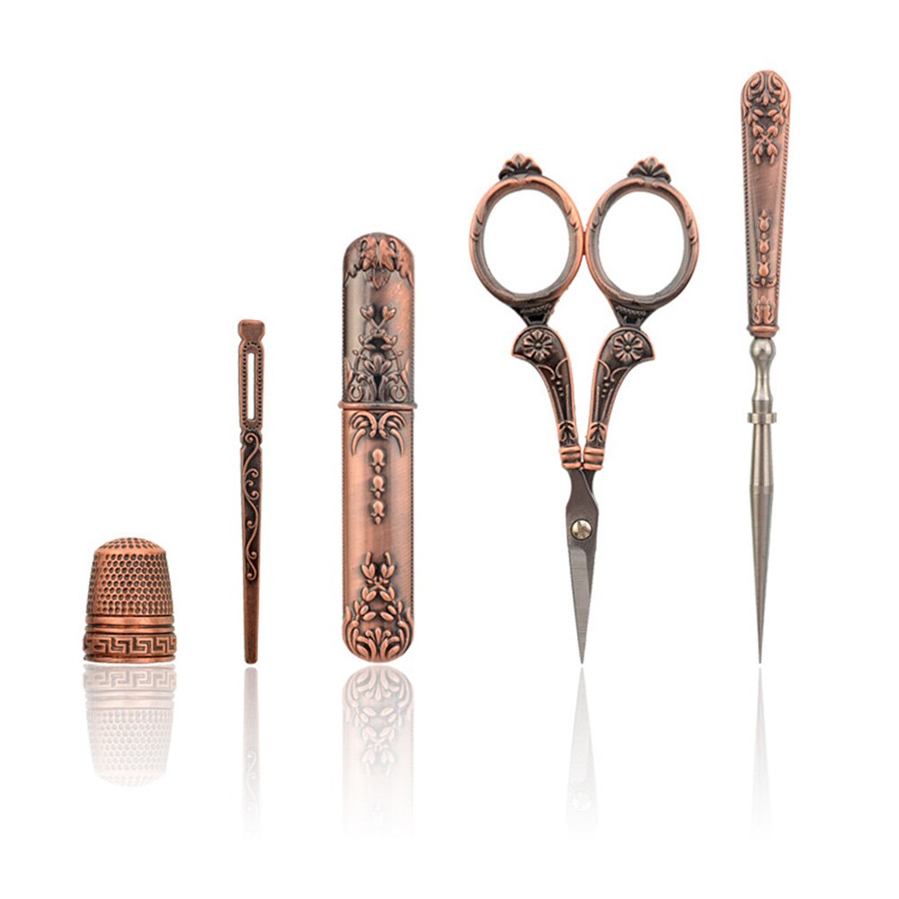 Retro Scissors Set Exquisite Vintage Scissor+Needl... – Vicedeal
