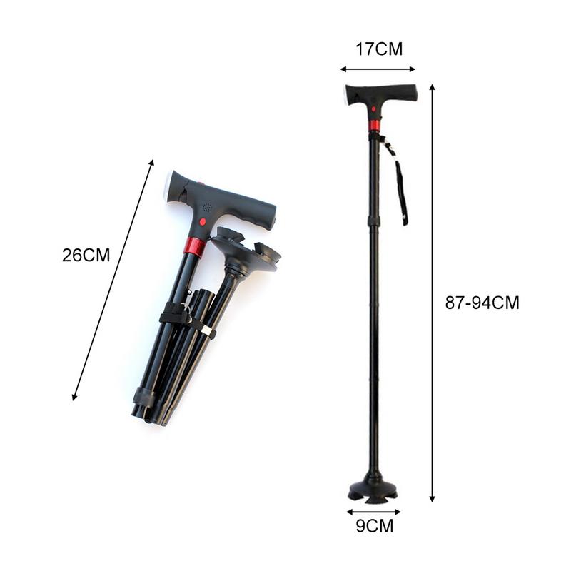 Smart Hand Crutches Cane Elderly People Four-legge... – Vicedeal