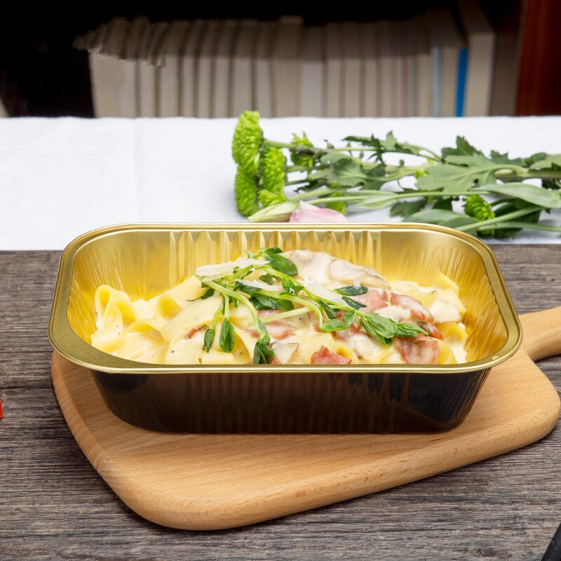 10pcs square aluminum foil cake cup tin paper pudd... – Grandado