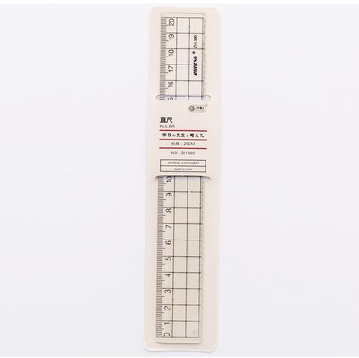 Simplicity Grid Ruler Set Transparent Acrylic Plas... – Vicedeal