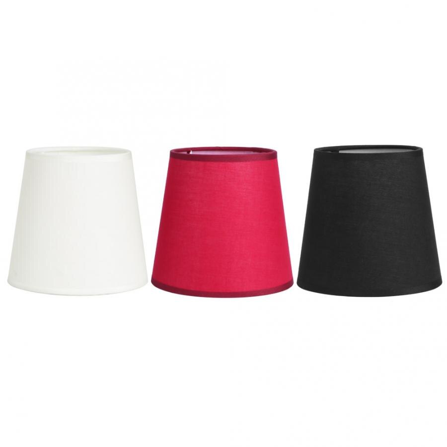 Light Shade E14 Pure Color Cloth Fabric Chandelier... – Grandado