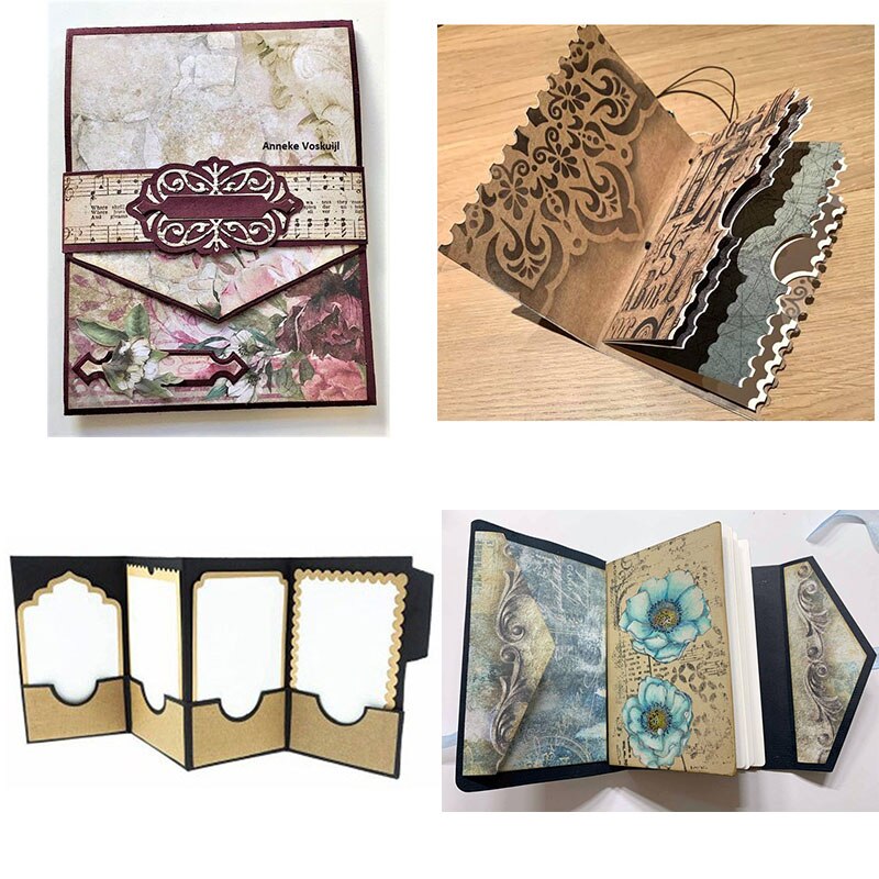 Loose Leaf Cover Edge Borders Page Planner Metal C... – Vicedeal