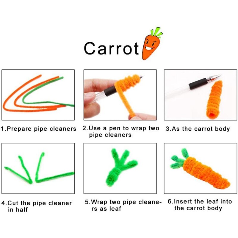 1,000 Multi-Color Pipe Cleaners, Multi-Color Cheni... – Grandado