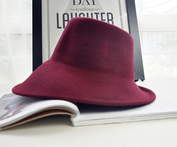 Elegante Vrouwen Vilten Hoed Dames Winter Hoeden B... – Grandado