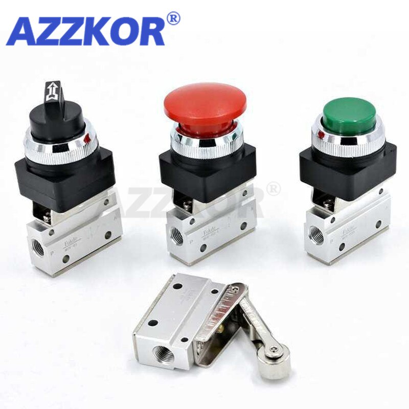 MOV-01 PT 1/8 "Innengewinde 3 Position 2 Weg Pneum... – Vicedeal