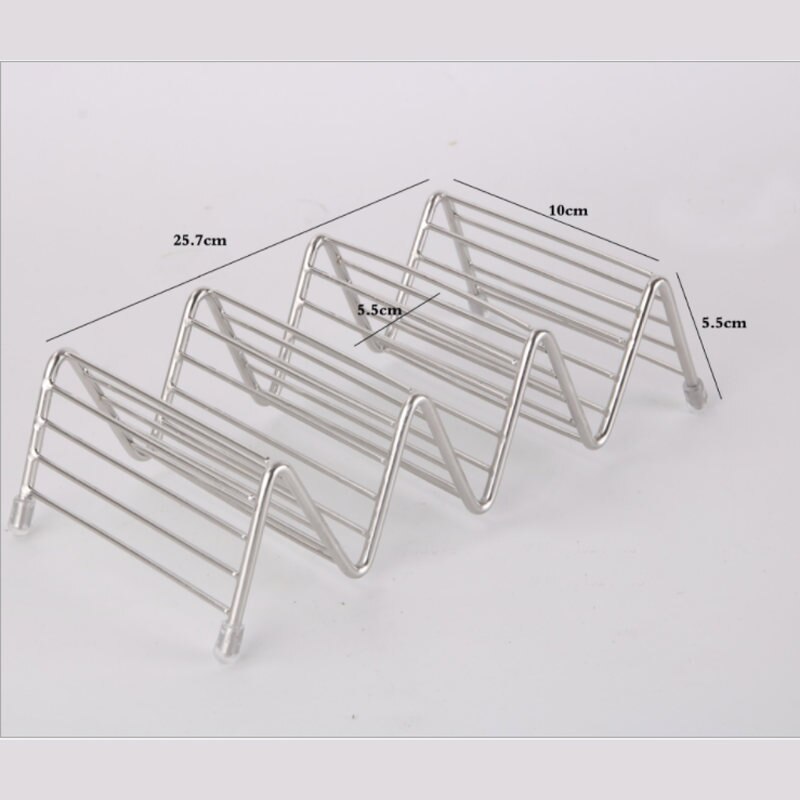 Limit 100 tacohållare tacoställ i rostfritt stål m... – Grandado