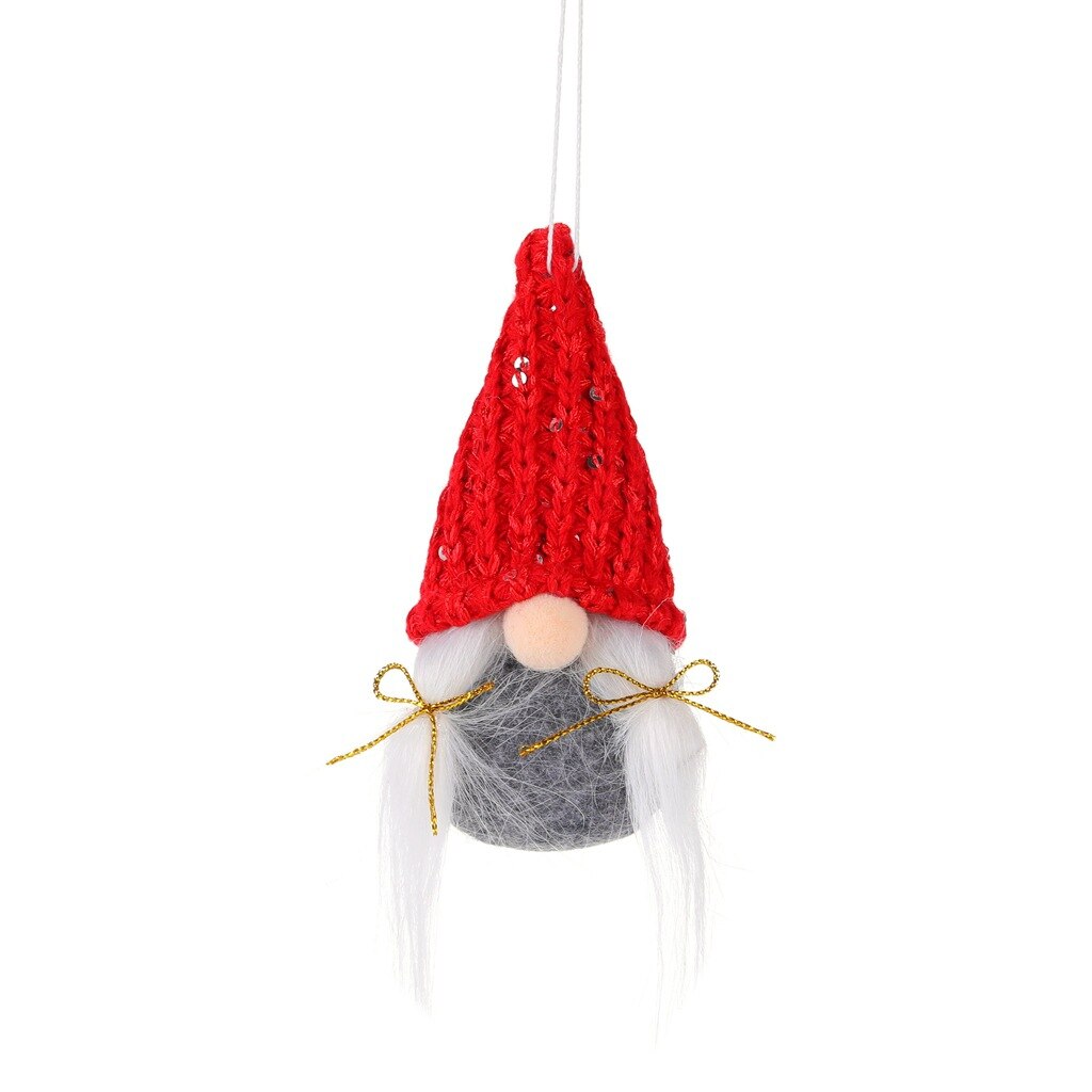 Christmas Faceless Gnome Santa Xmas Tree Hanging O... – Grandado