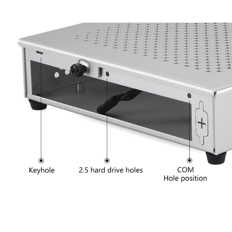 Aluminum Qx03 Mini Itx Case Computer Chassis Htpc Grandado