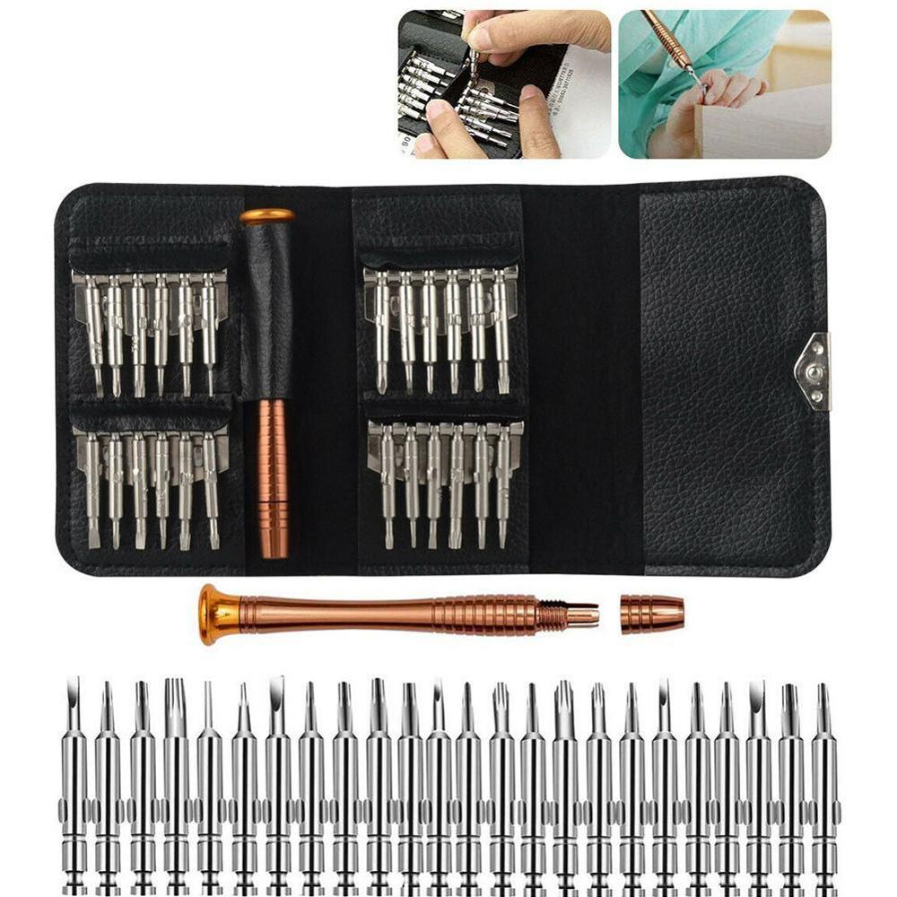 25 in 1 Screwdriver Magnetic Wallet Leather Case S... – Vicedeal