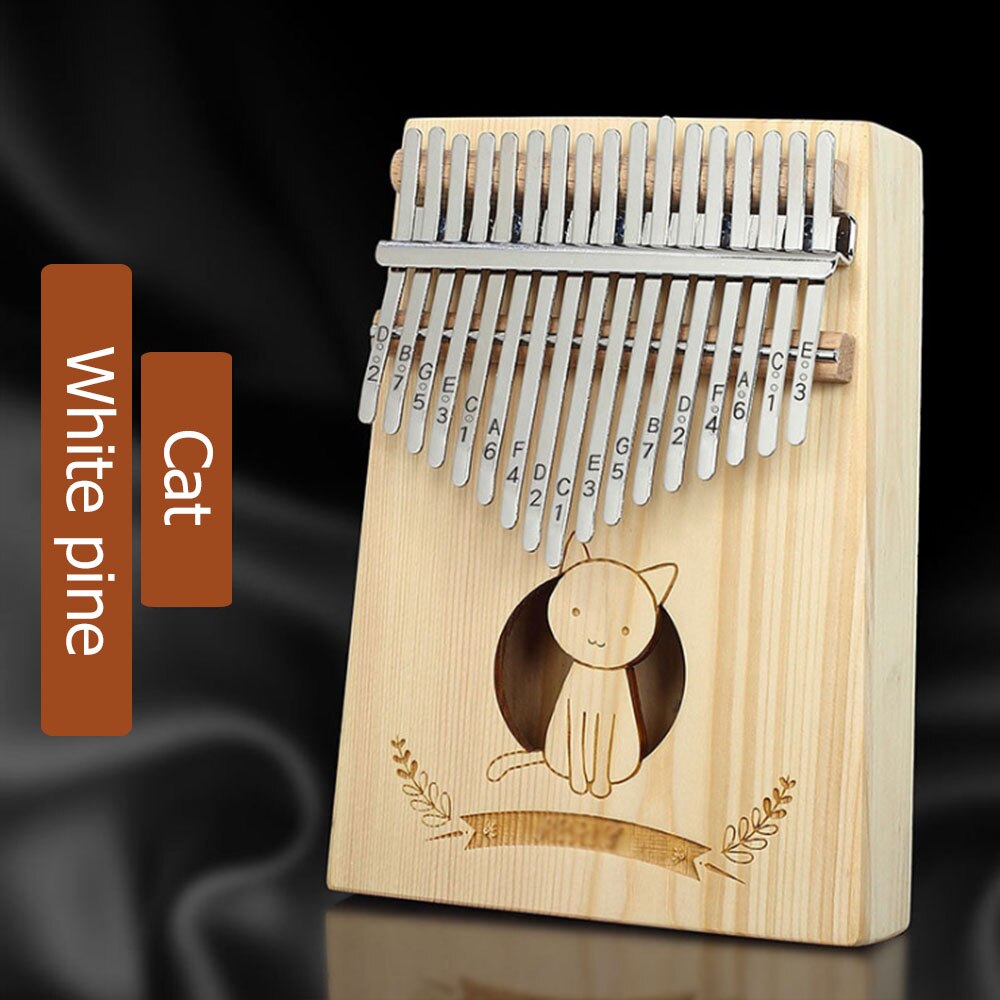17-key Kalimba thumb piano finger piano beginner m... – Vicedeal