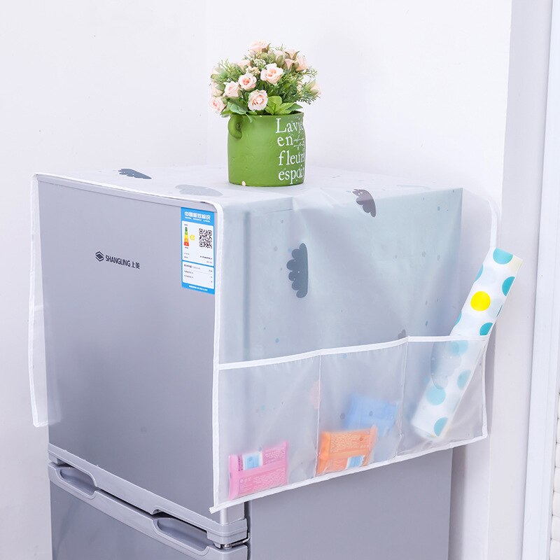 Household PEVA Waterproof Refrigerator Dust Cover ... – Grandado