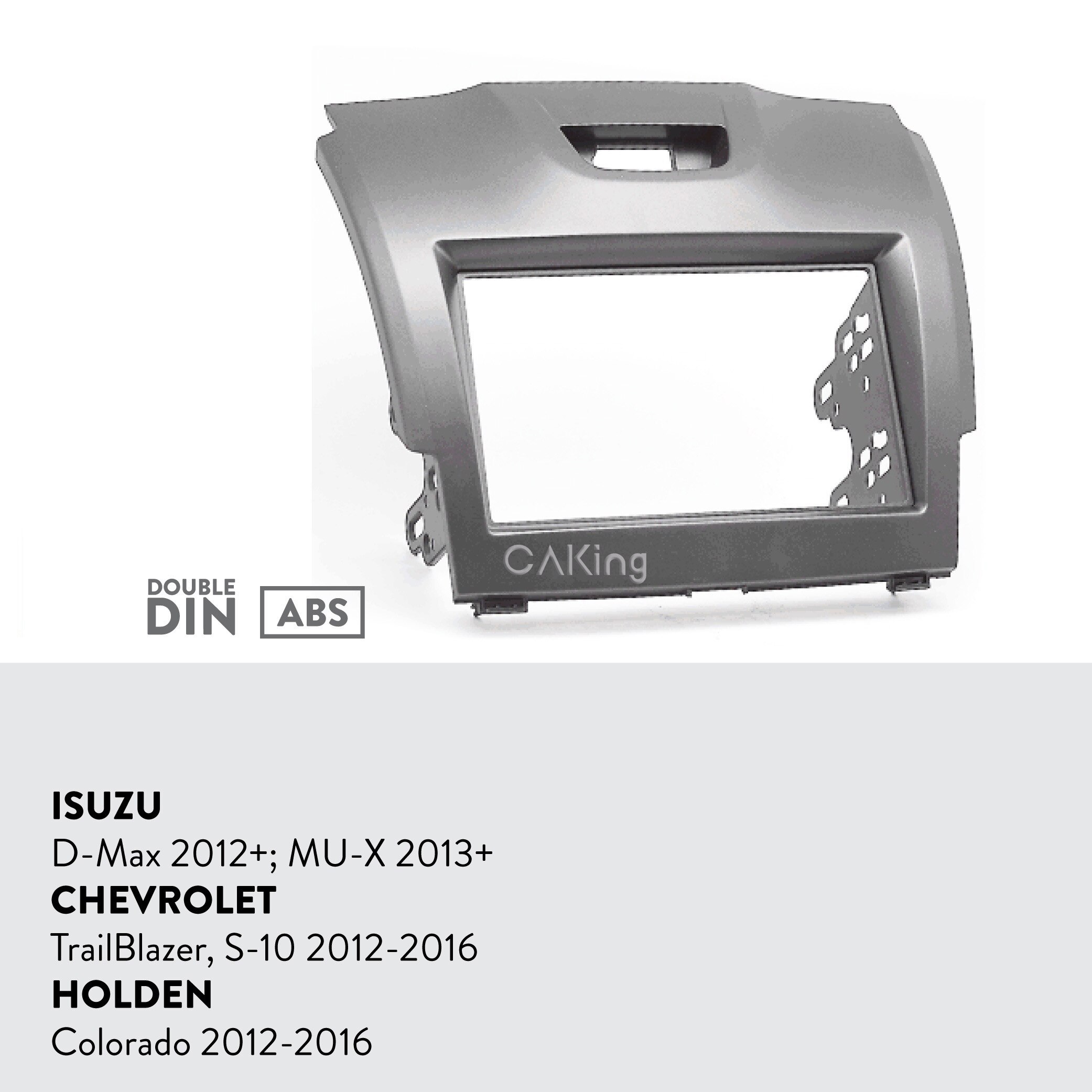 Car Fascia Radio Panel for ISUZU D-Max Dmax +; MU-... – Grandado