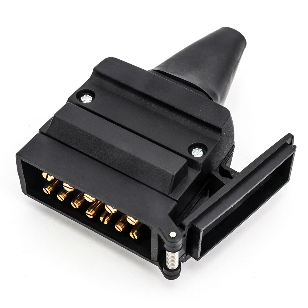 JINGJINGOLD 12 Pin Trailer Flat Male Plug Australi... – Grandado