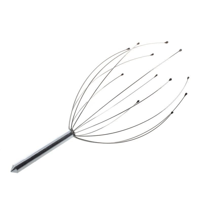 Silver Head Scalp Neck Stress Relax Massager Vicedeal 7750