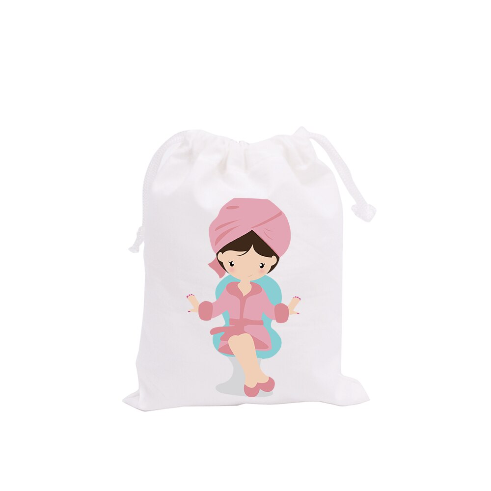 SPA Theme Party Favor Bags Girls' Party Bags S... – Grandado