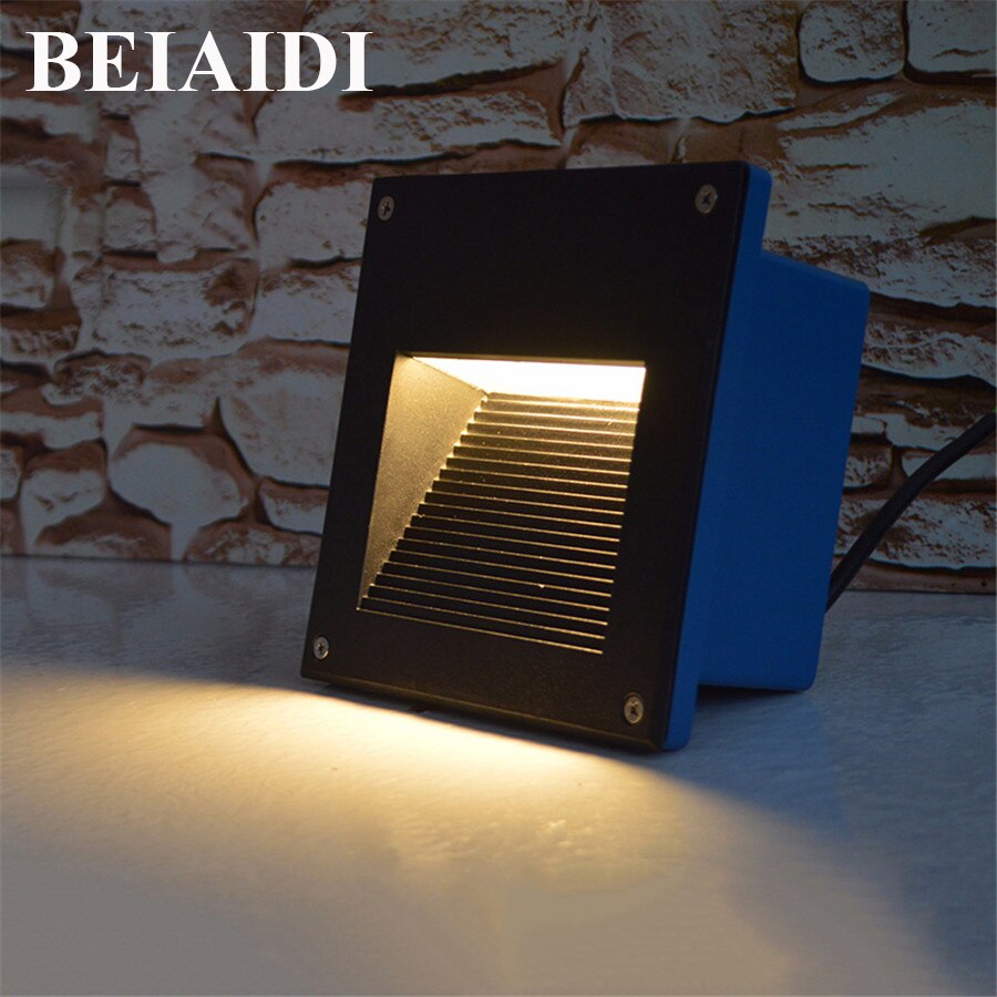 BEIAIDI Waterproof Aluminum LED Stair Light Recess... – Vicedeal