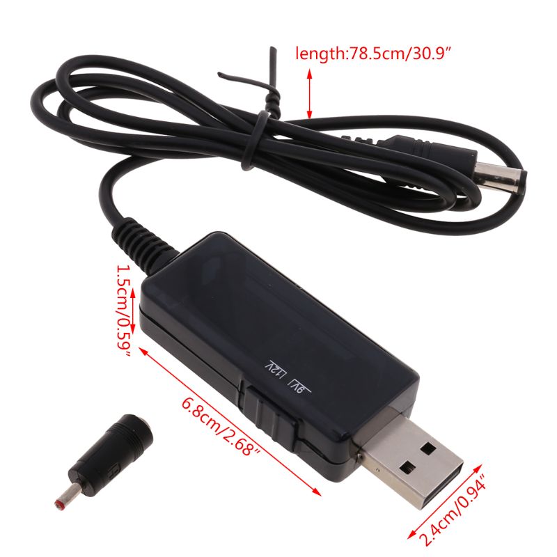 DC Boost Converter DC 5V to 9V 12V USB Step Up Pow... – Grandado