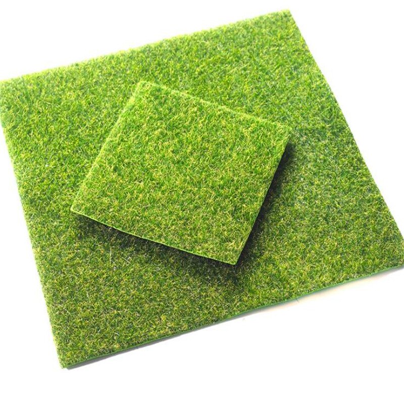 Tapis de gazon artificiel verte, fausse mousse tac... – Grandado