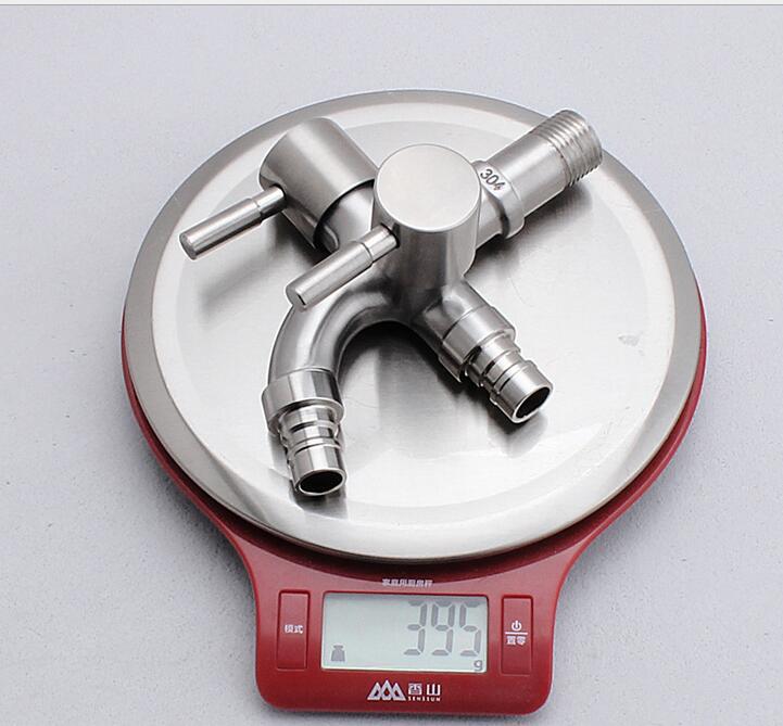 Rvs Muur-In Kraan 1 In 2 Out Multifunctionele Wate... – Vicedeal