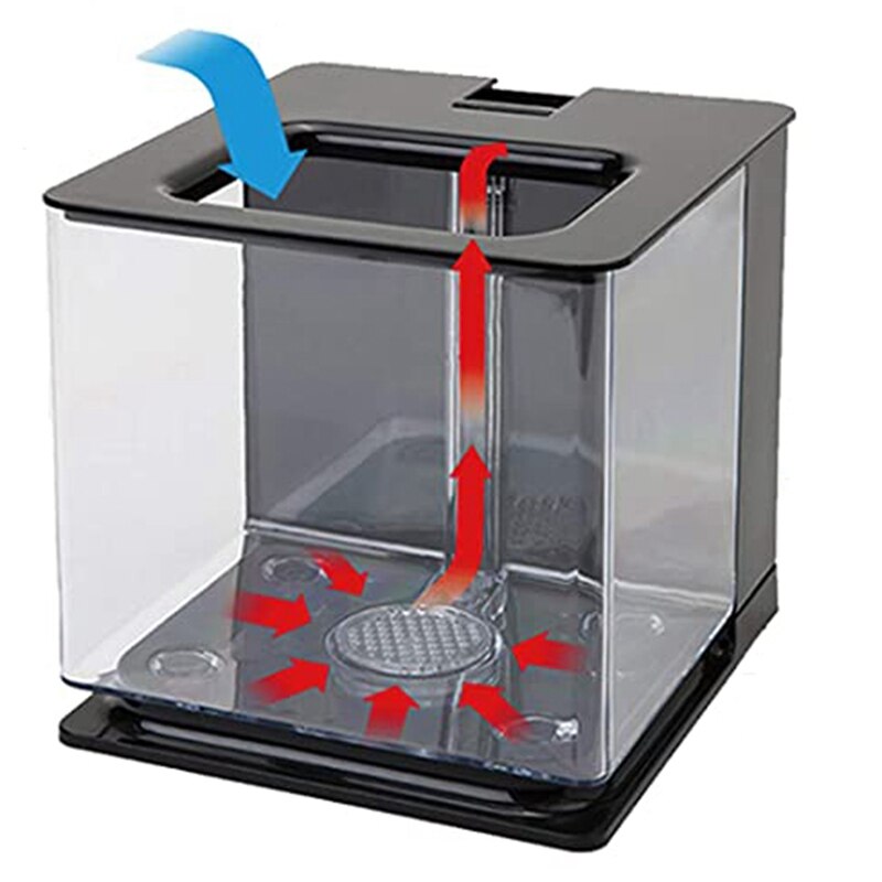 Practical Betta Fish Tank Aquarium Fish Tank Easy ... – Grandado