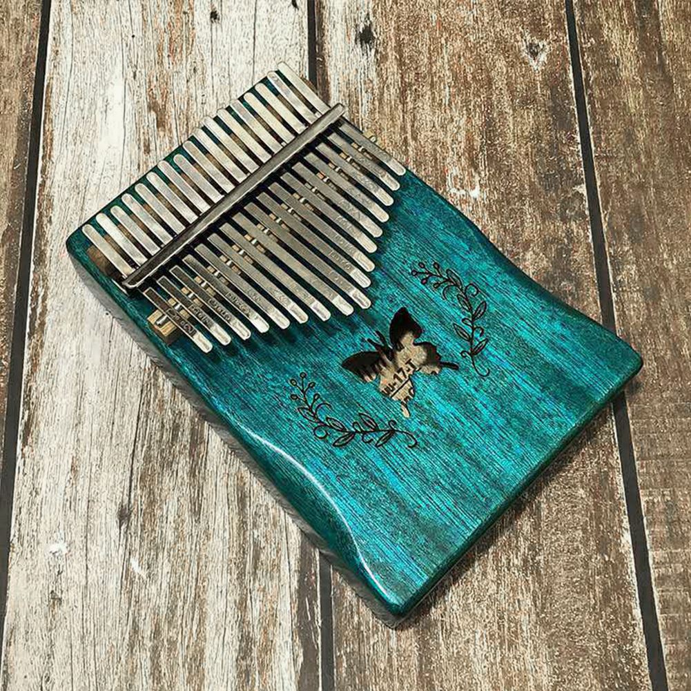 Kalimba 17 Sleutel Draagbare Duim Vinger Piano Mah... – Grandado