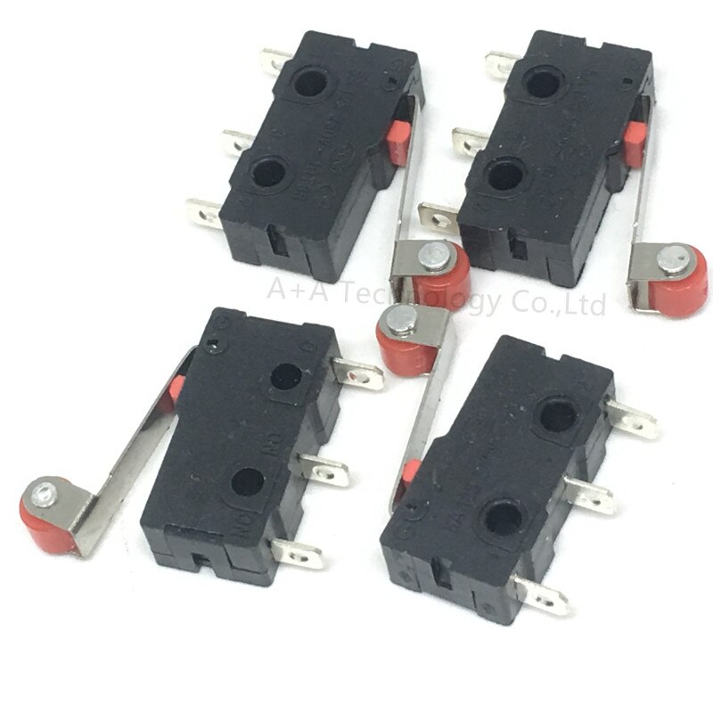 10 Pcs Mini Micro Limit Switch Roller Lever Arm SP... – Grandado