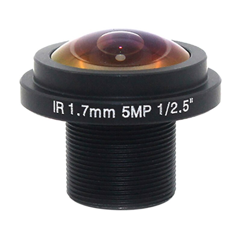 5MP Fisheye Panoramic Lens 1.7Mm F1:2.0 1/2.5 Secu... – Grandado
