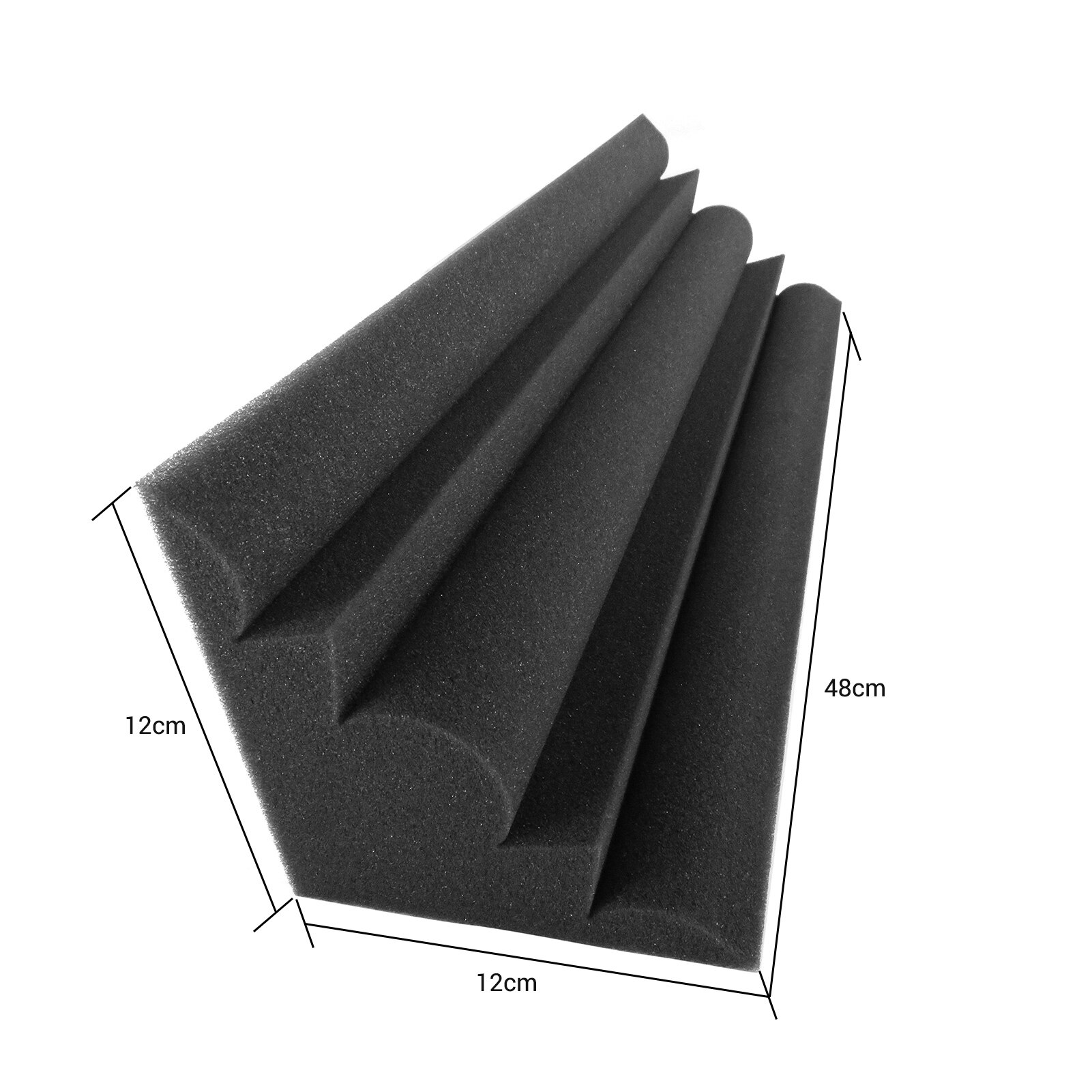 Muslady 4 PCS Acoustic Foam Panels High Density So... – Grandado
