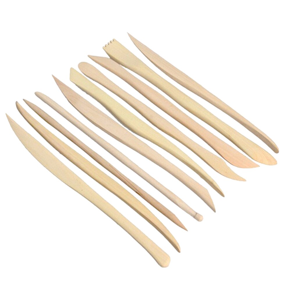 10pcs Clay Modeling Tools Double-ended Sturdy Wood... – Vicedeal