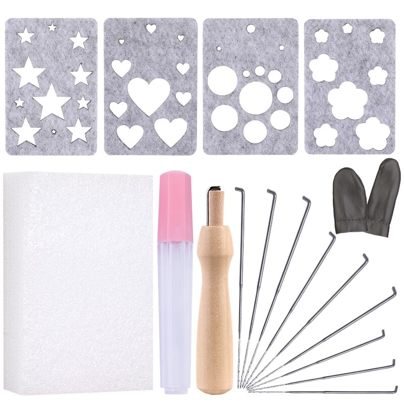 Fenrry 17pcs DIY Felting Tools Handmade Felt Kit W... – Vicedeal