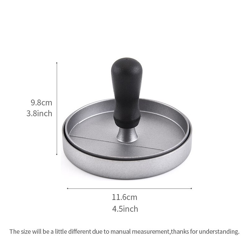 Commercial Hamburger Press Patty Maker Mold Chef C... – Grandado