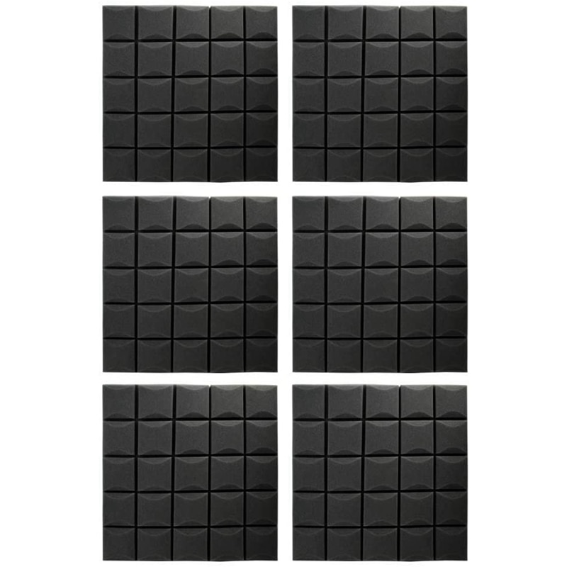 Sound Insulation Board Recording Studio Foam, 6 Pc... – Vicedeal