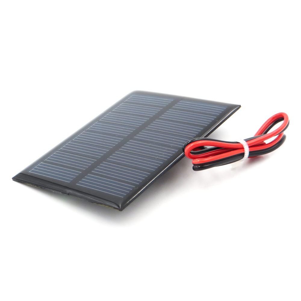 4 v 150ma 0.6 watt forlænger ledning solpanel poly... – Grandado