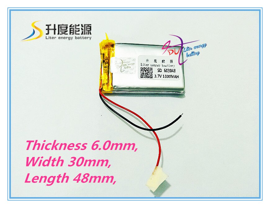 best battery brand 603048 3.7V1000mah 603050 Lithi... – Vicedeal