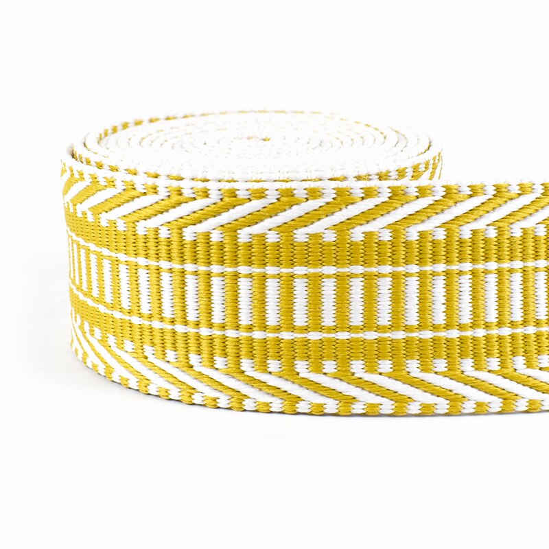 2M 38mm Polyester Cotton Jacquard Webbing Tapes 2m... – Vicedeal